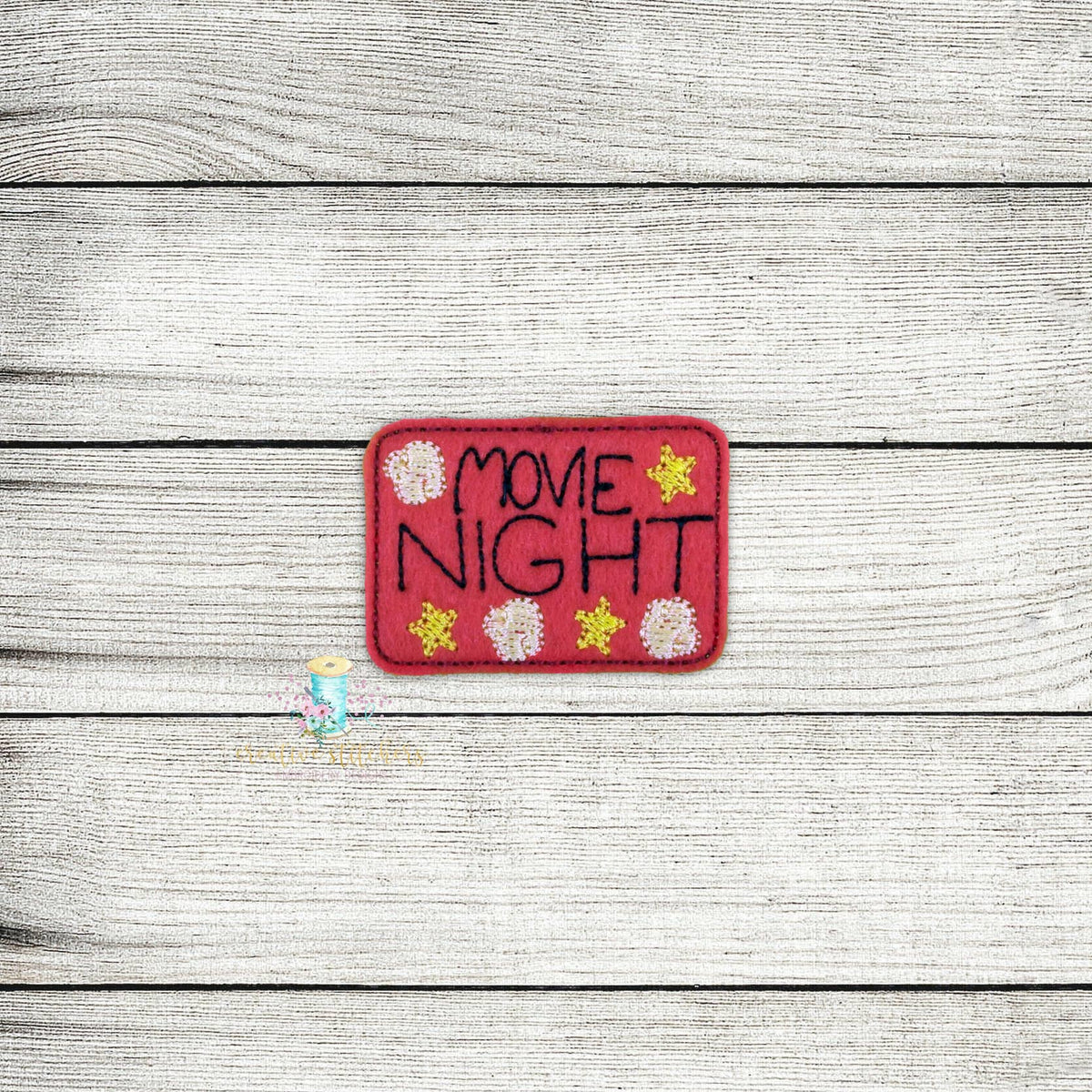 Movie Night Digital Embroidery Design File – Creative Stitchers