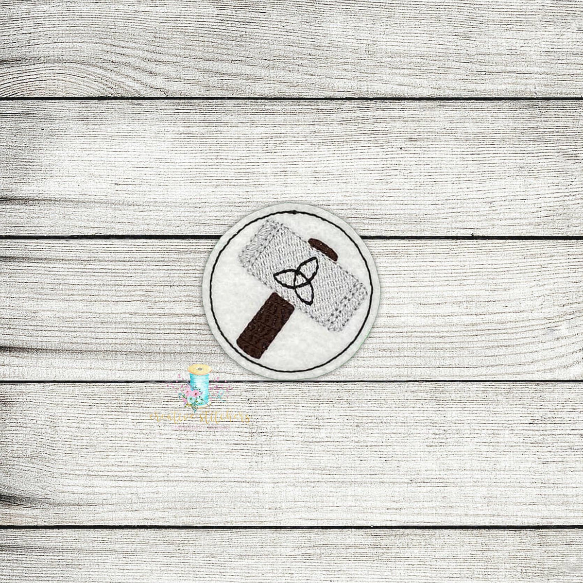 Hammer Circle Digital Embroidery Design File – Creative Stitchers