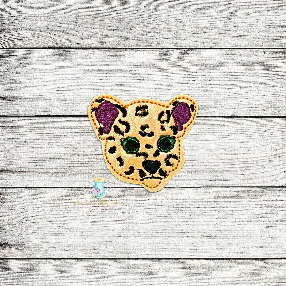 LF Cheetah Feltie Digital Embroidery Design File – Creative Stitchers