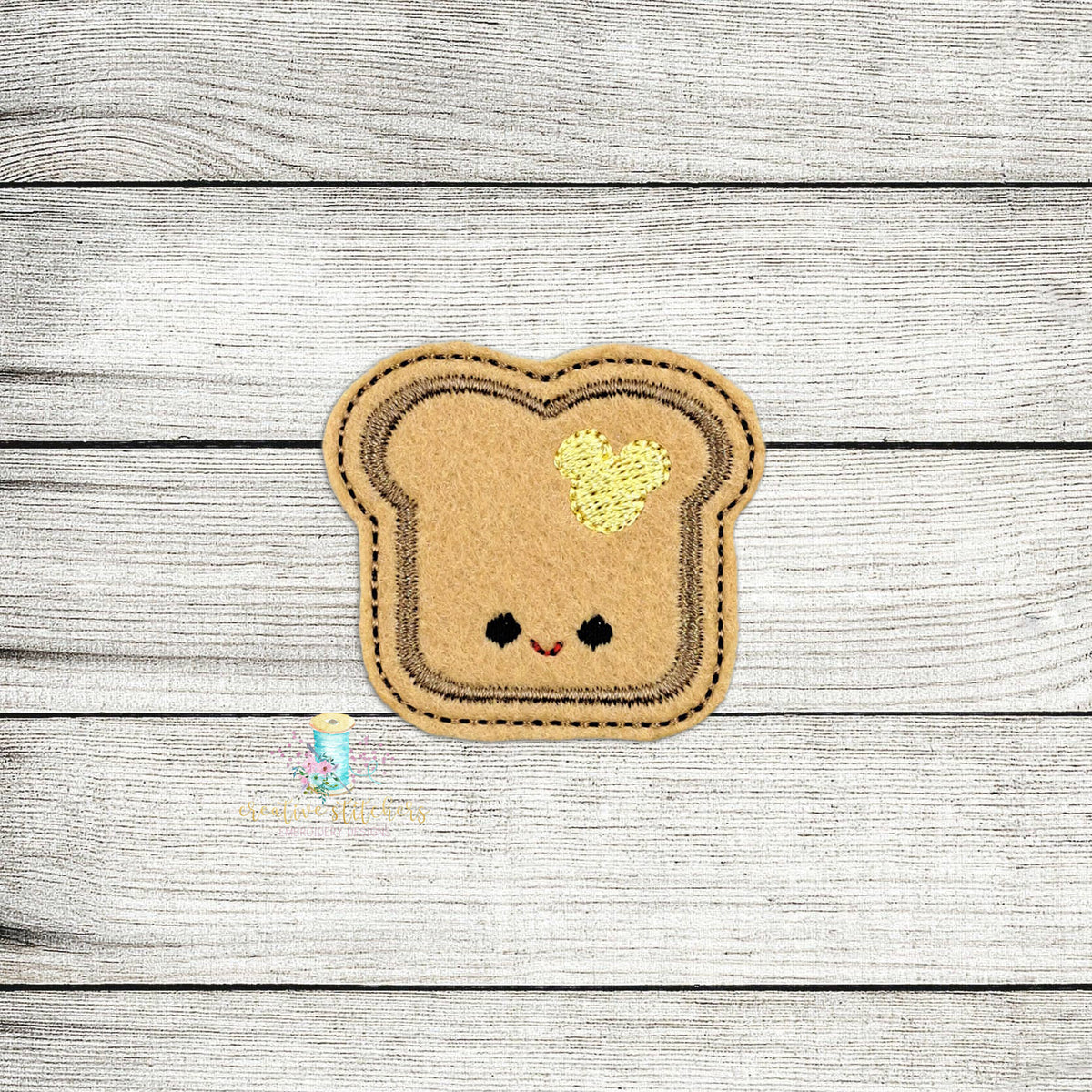 Mouse Toast Feltie Digital Embroidery Design File – Creative Stitchers