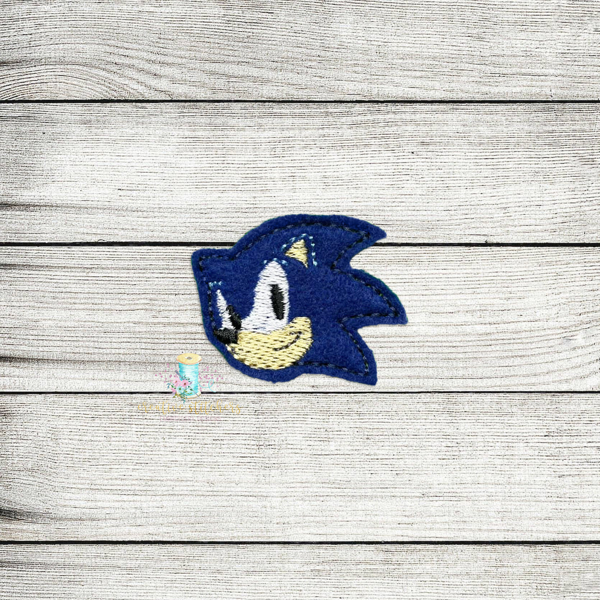 Sonic Head Feltie Digital Embroidery Design File – Creative Stitchers