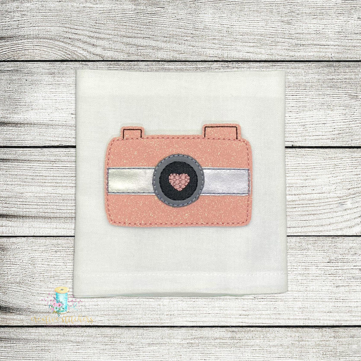 Applique Camera Digital Embroidery Design File – Creative Stitchers