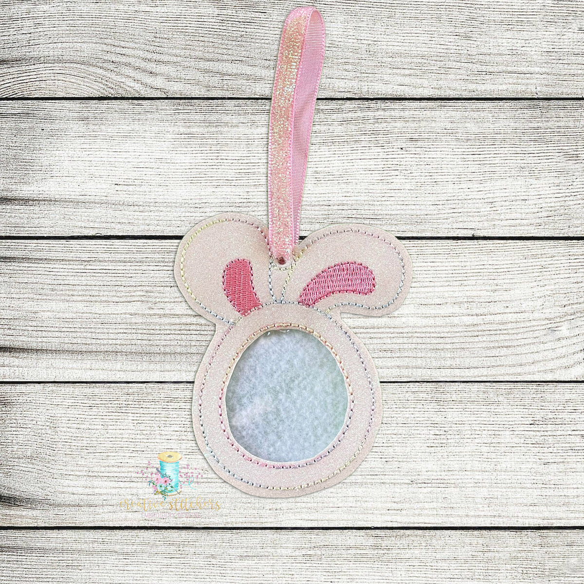 Bunny Frame Digital Embroidery Design File – Creative Stitchers