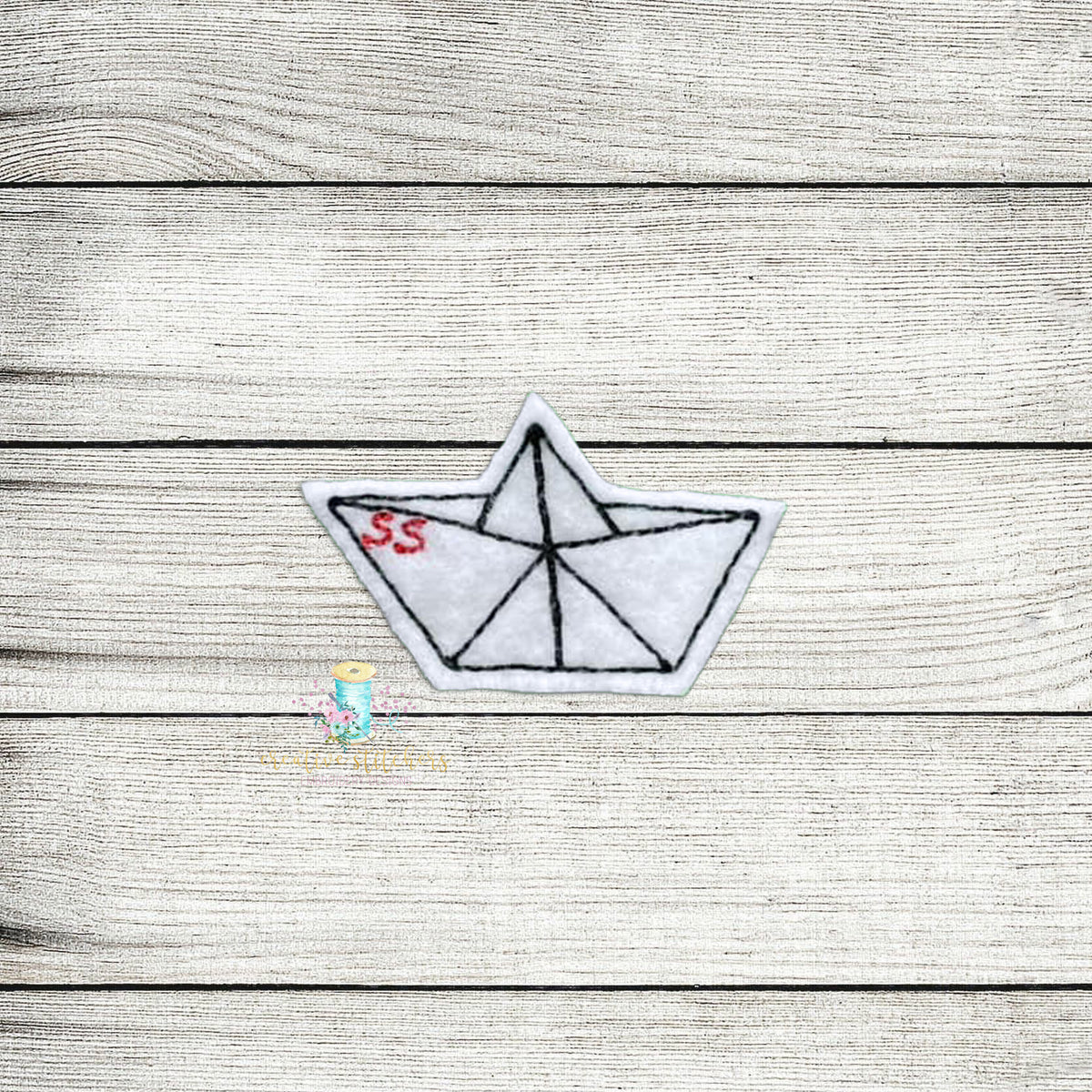 Clown Paper Boat Feltie Digital Embroidery Design File – Creative Stitchers