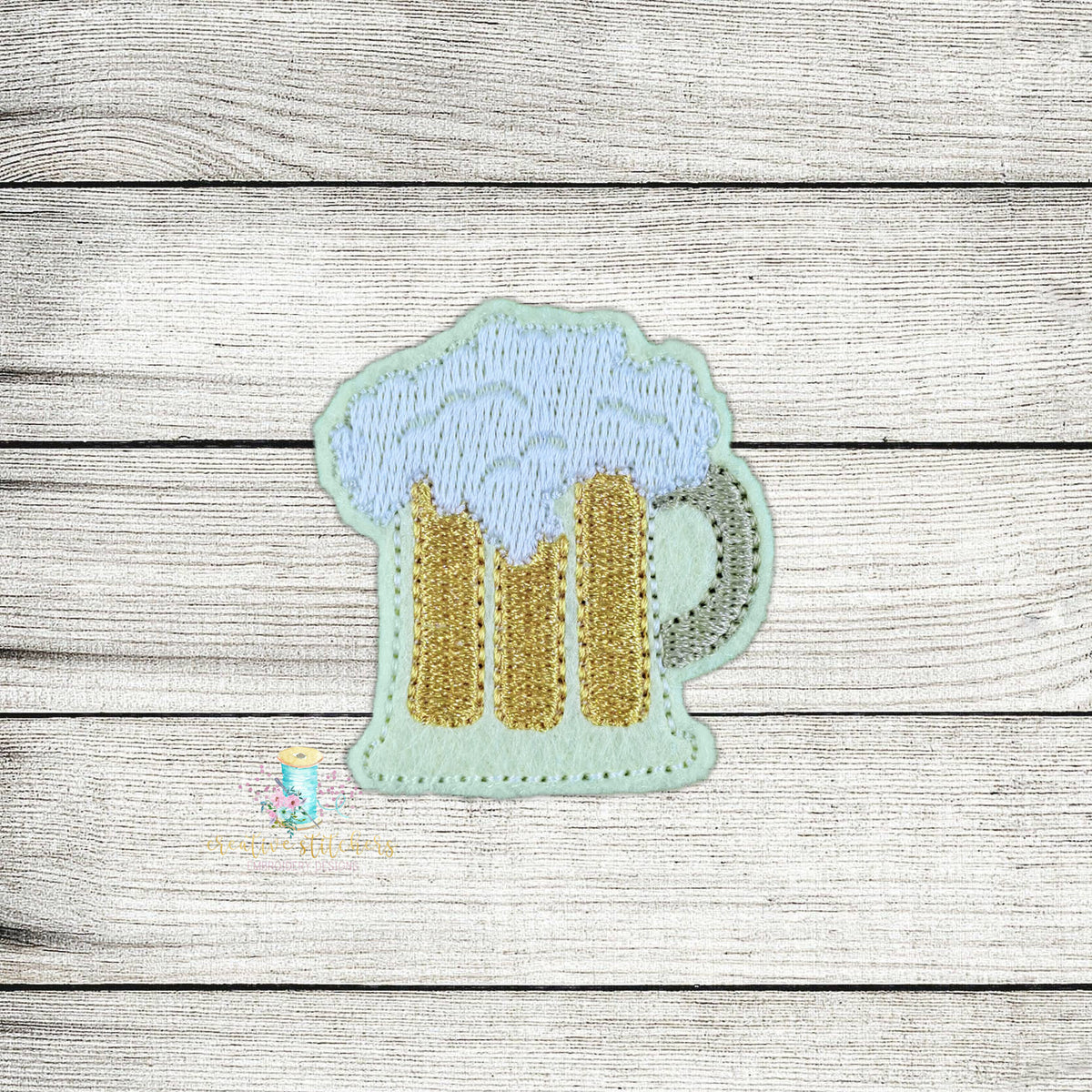 Beer Feltie Digital Embroidery Design File – Creative Stitchers