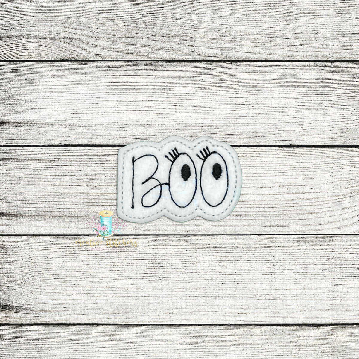 Boo Eyes Feltie Digital Embroidery Design File – Creative Stitchers