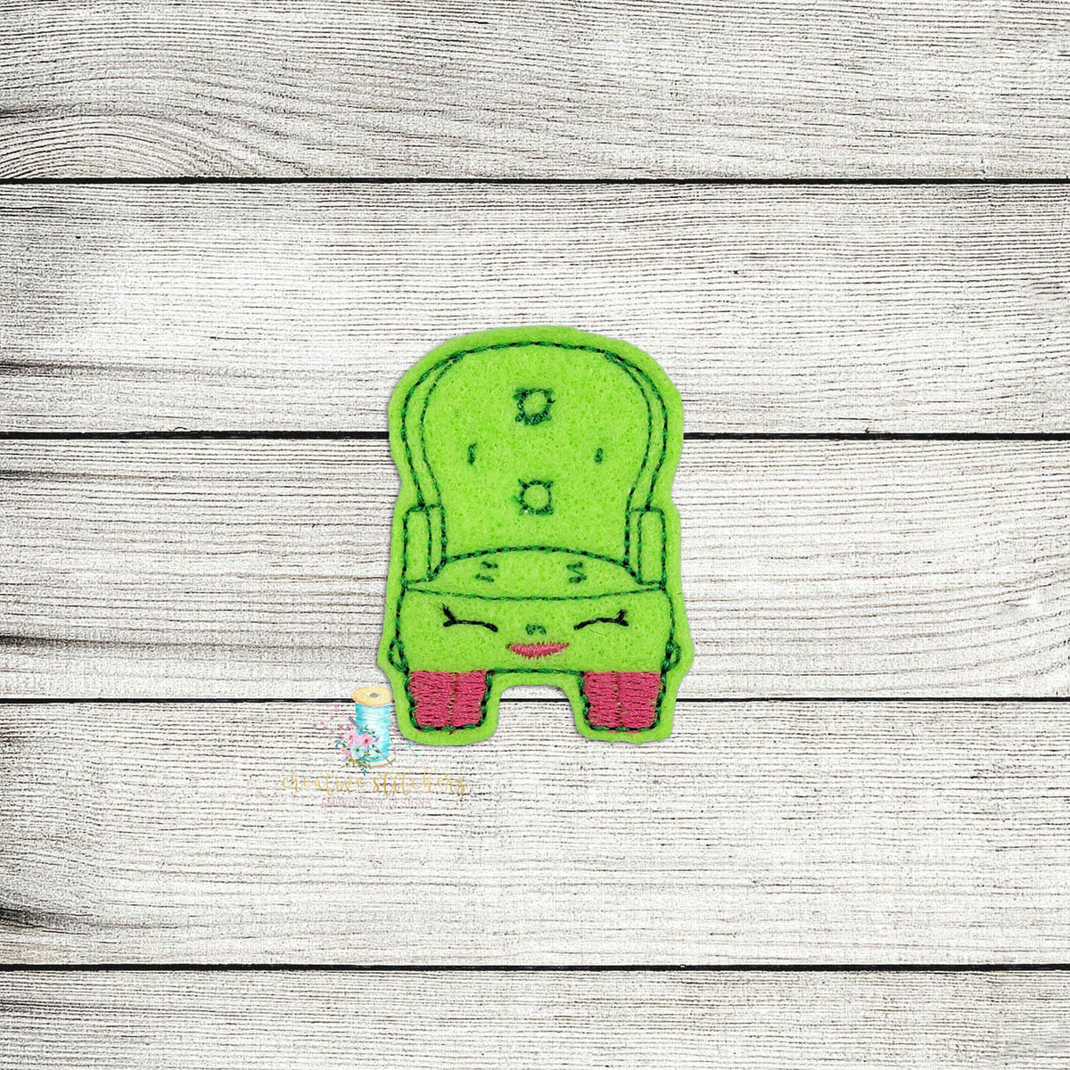 Comfee Chair Feltie Digital Embroidery Design File – Creative Stitchers