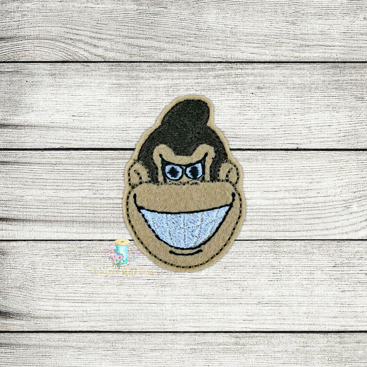 DK Monkey Feltie Digital Embroidery Design File – Creative Stitchers