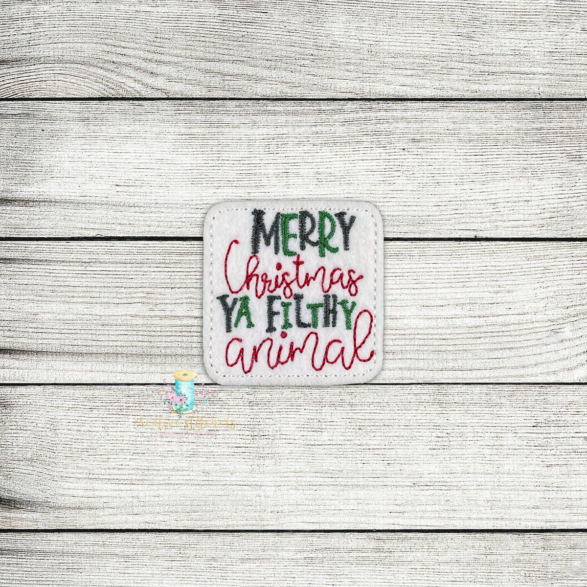 Filthy Animal Digital Embroidery Design File – Creative Stitchers