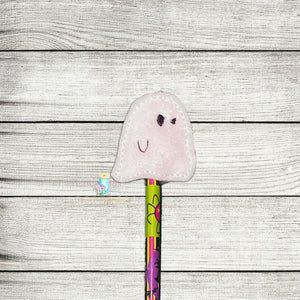 Ghost Pencil Toppers Digital Embroidery Design File – Creative Stitchers