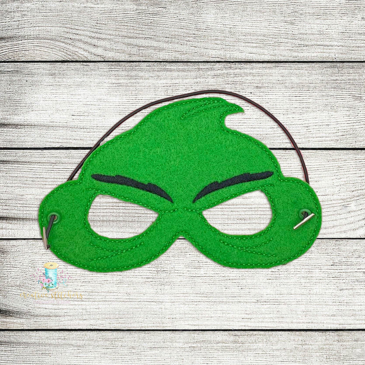 Mean One Mask Digital Embroidery Design File – Creative Stitchers