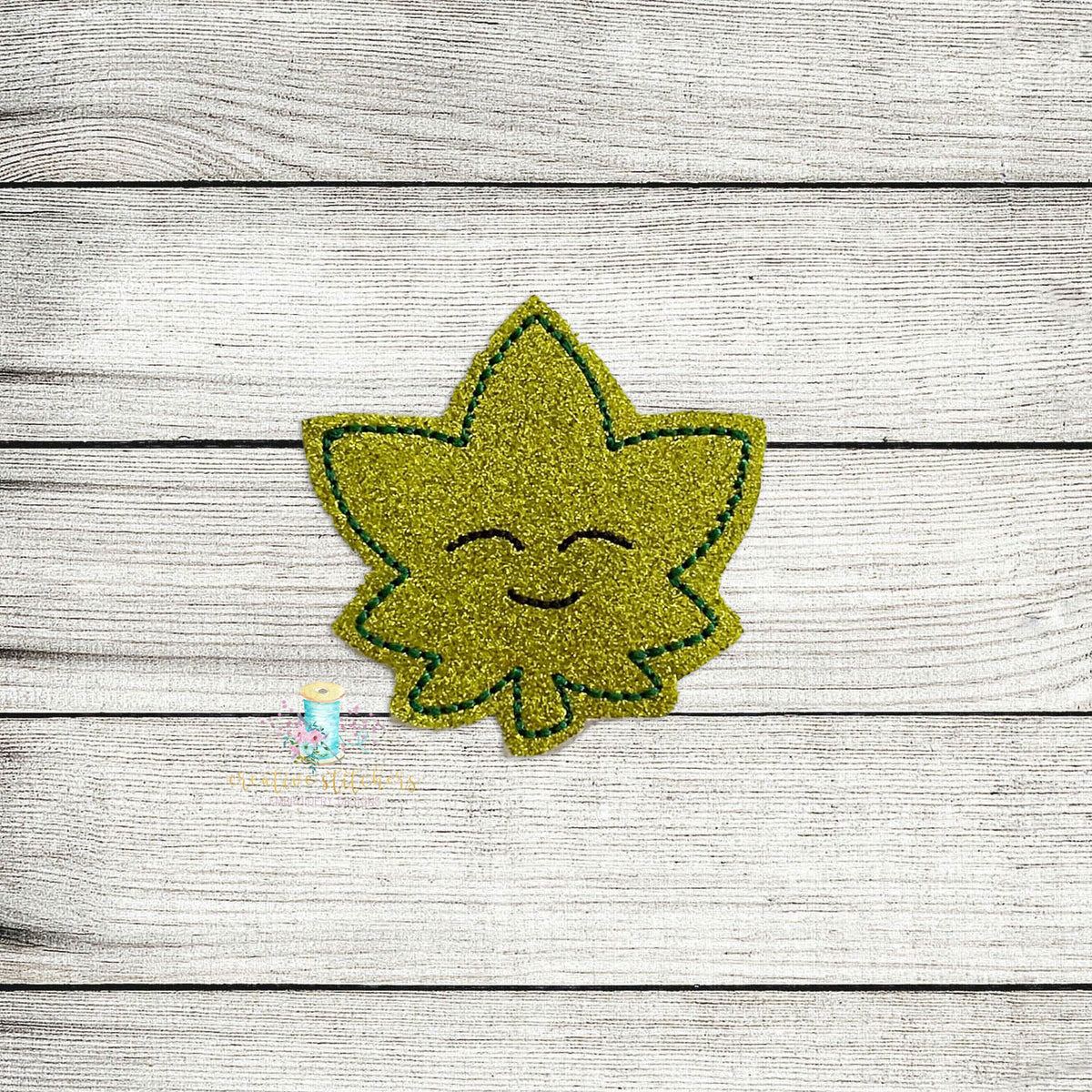 Mary Jane Leaf Feltie Digital Embroidery Design File – Creative Stitchers