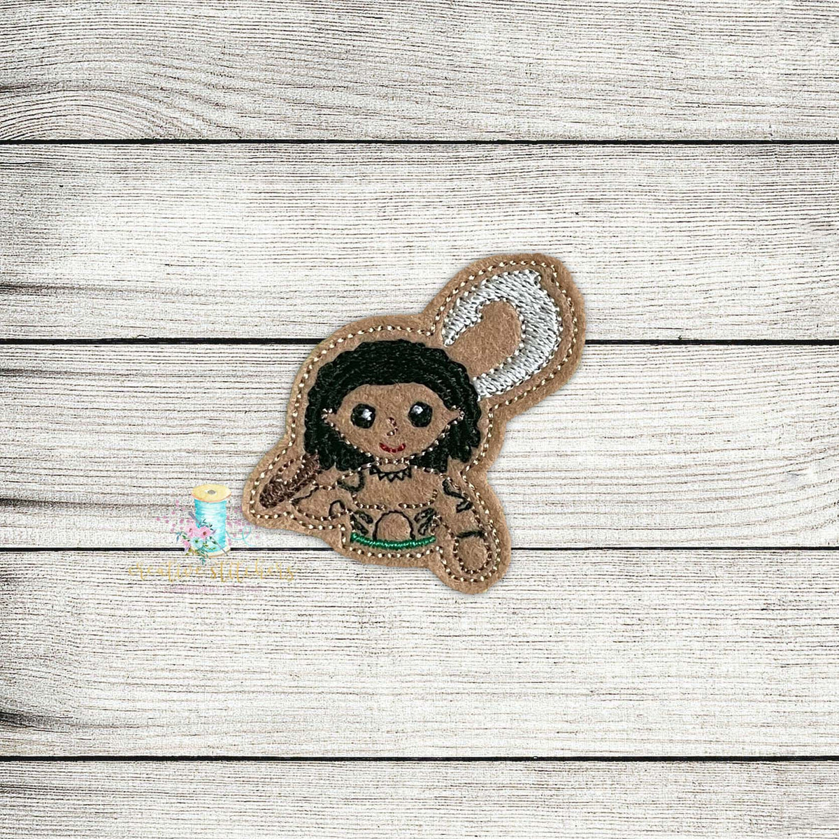 Hawaiian Princess Maui Head Digital Embroidery Design File – Creative ...