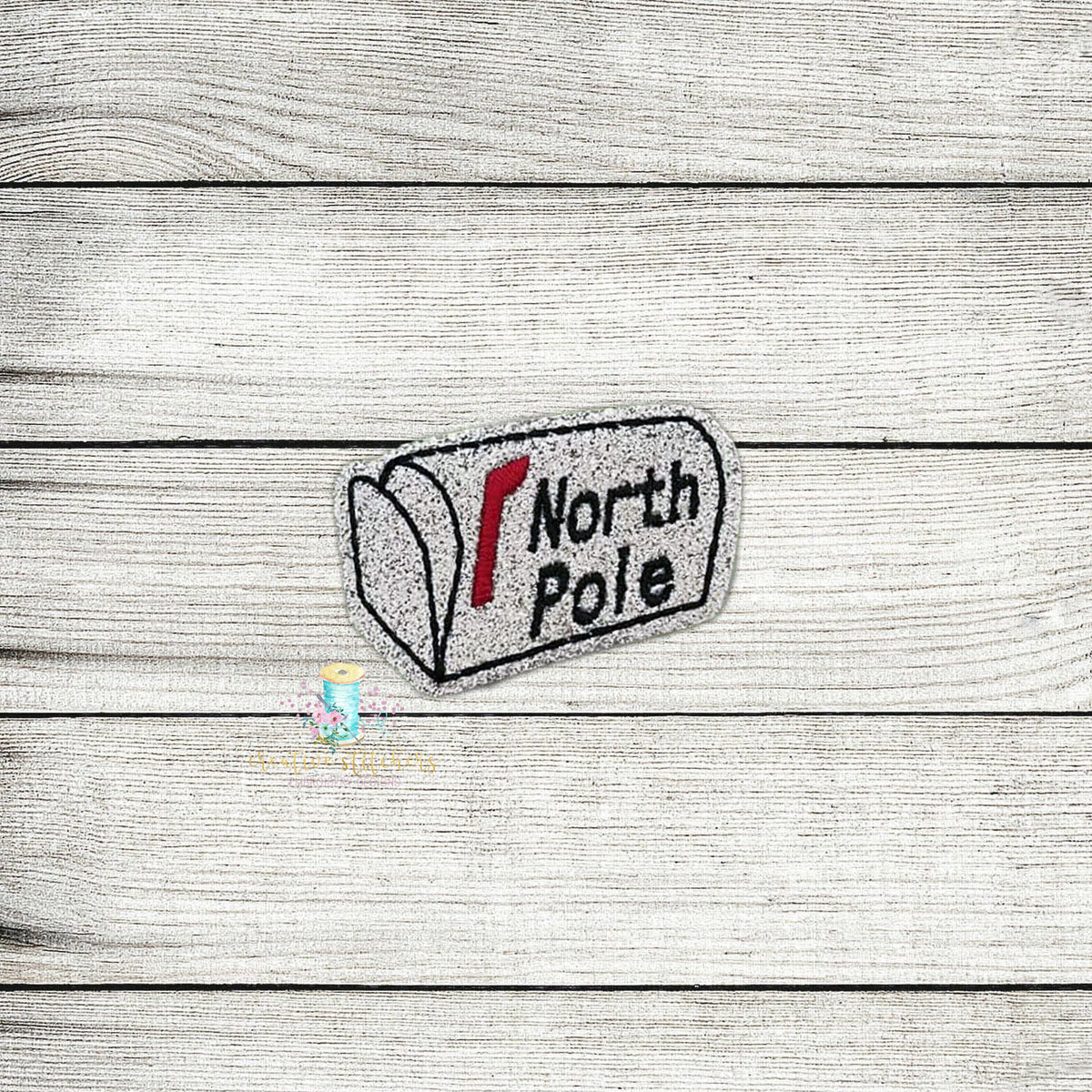 North Pole Mailbox Feltie Digital Embroidery Design File – Creative ...