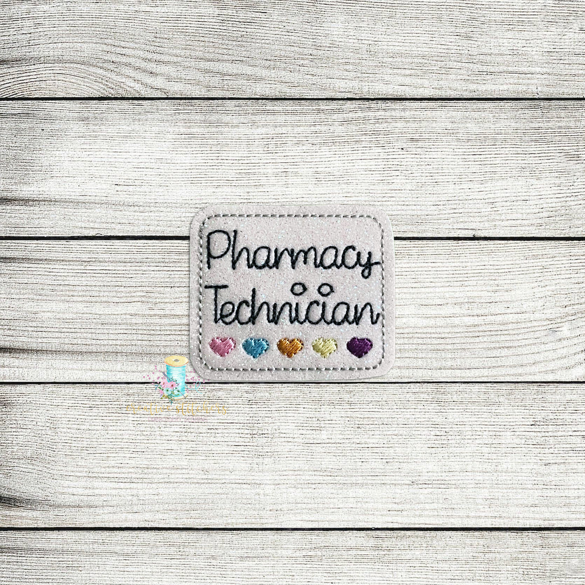 Pharmacist Technician Feltie Digital Embroidery Design File – Creative ...