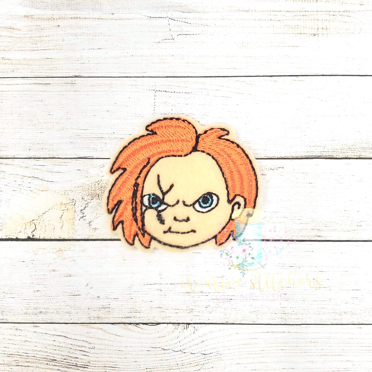 Chucky Digital Embroidery Design File – Creative Stitchers