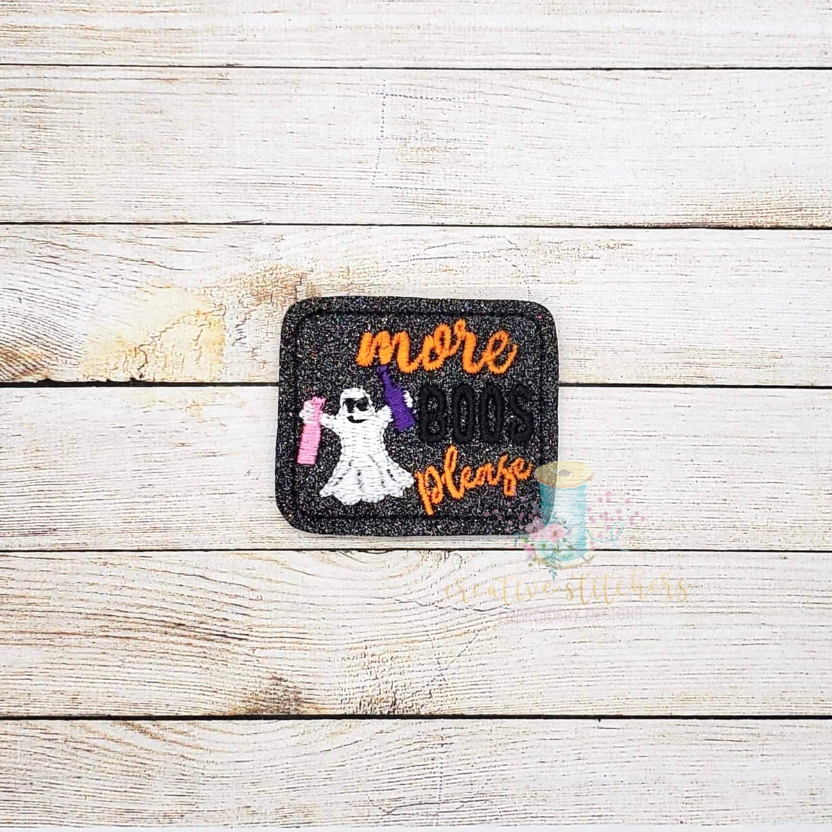 More Boos Digital Embroidery Design File – Creative Stitchers