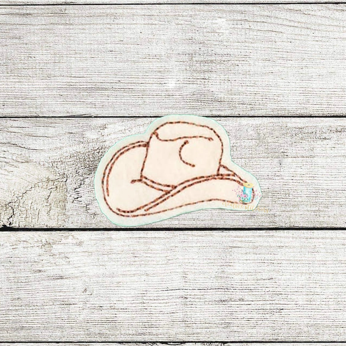 Cowboy Hat Digital Embroidery Design File PP – Creative Stitchers