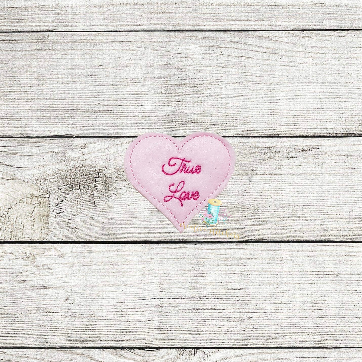 True Love Conversation Heart Digital Embroidery Design File PP ...