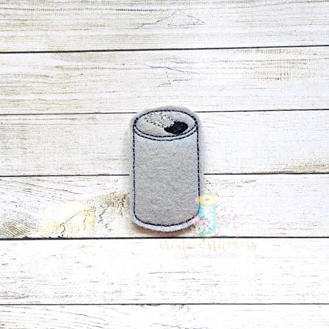 Soda Can Digital Embroidery Design File – Creative Stitchers