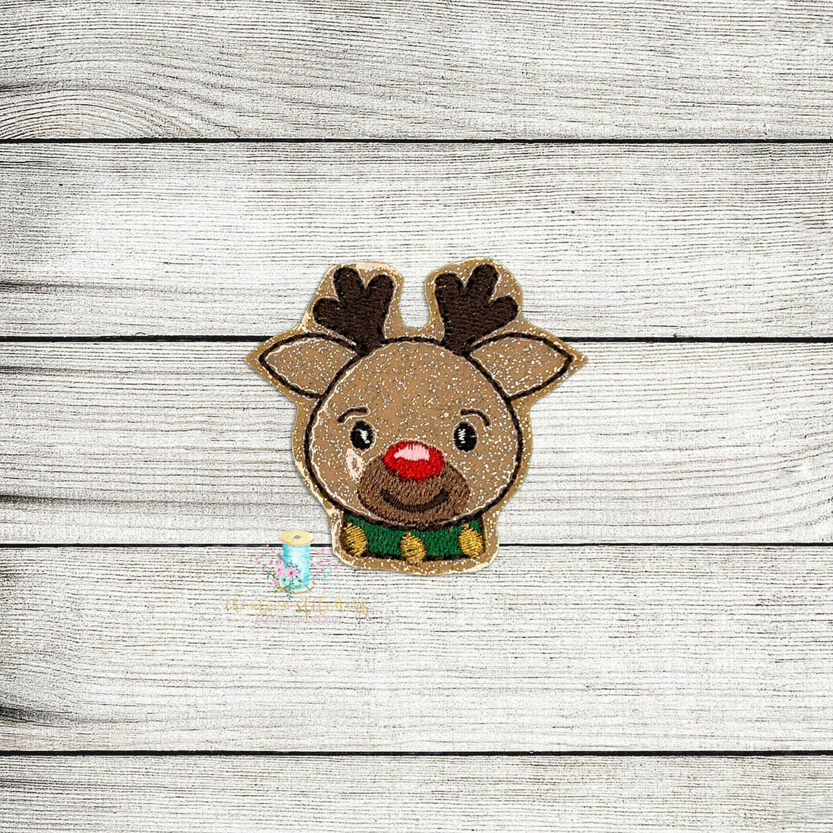 Randy The Reindeer Feltie Digital Embroidery Design File – Creative ...