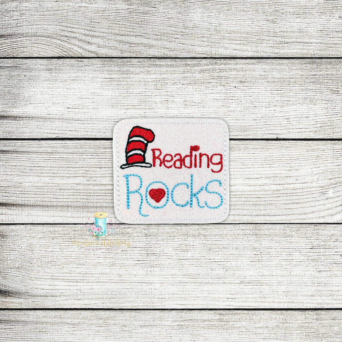 Reading Rocks Feltie Digital Embroidery Design File – Creative Stitchers