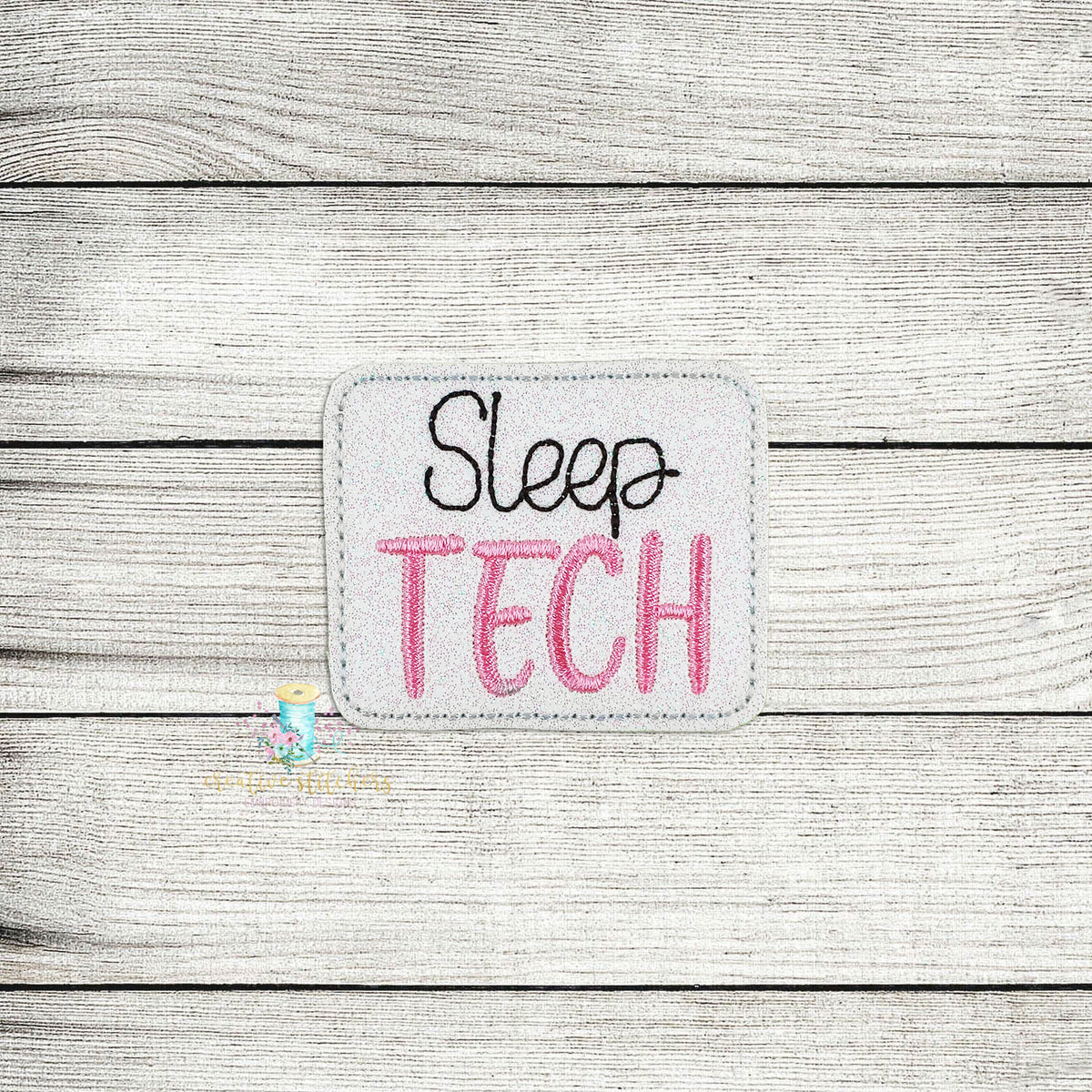Sleep Tech Feltie Digital Embroidery Design File – Creative Stitchers
