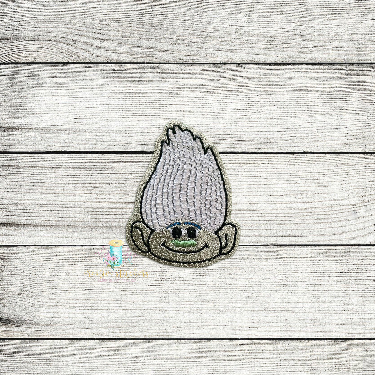 Troll Head Feltie Digital Embroidery Design File – Creative Stitchers