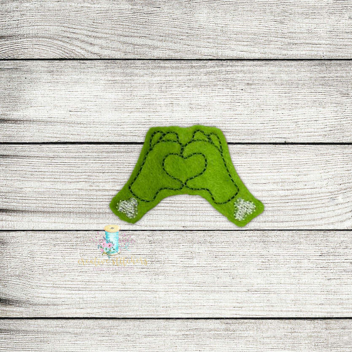 Zombie Heart Hands Digital Embroidery Design File – Creative Stitchers