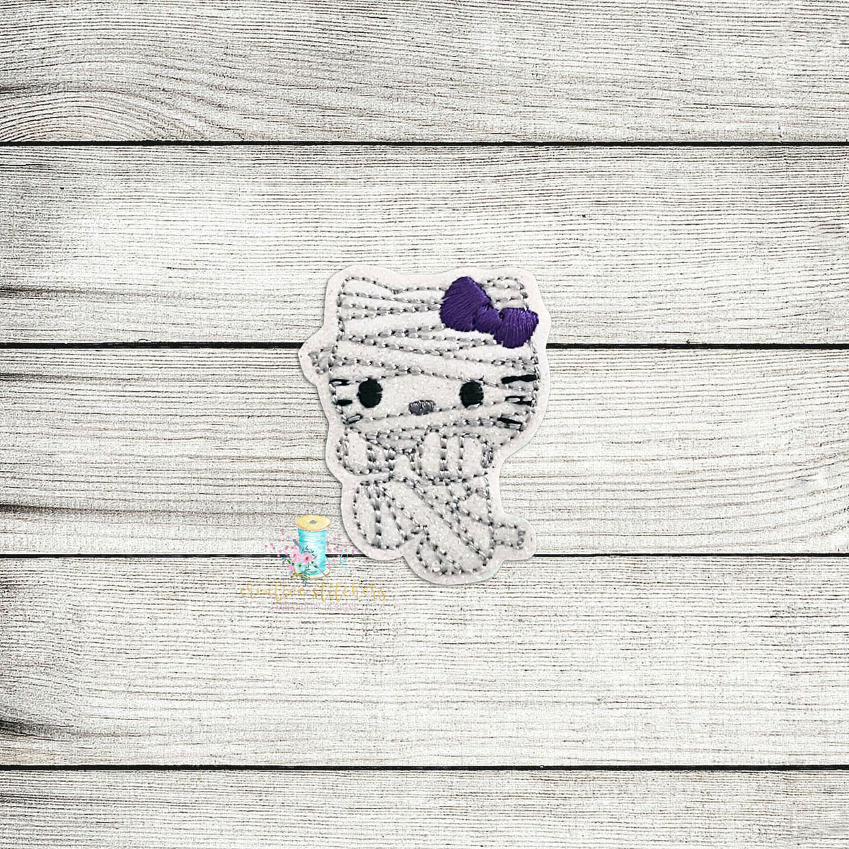 Mummy Kitty Feltie Digital Embroidery Design File – Creative Stitchers